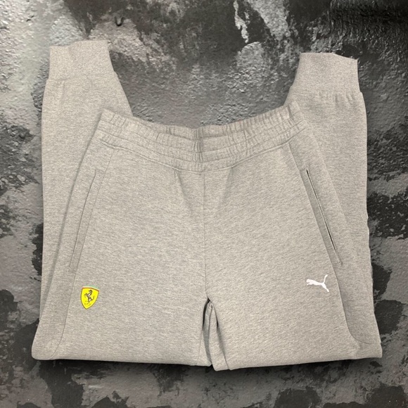 Puma | Pants | Puma X Ferrari Grey Sweatpants | Poshmark